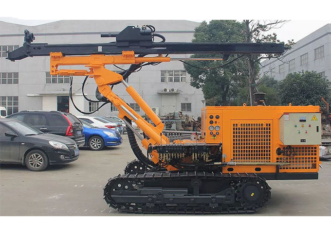 Jenis Crawler Rig Pengeboran Sumur Rotary Untuk Penahan